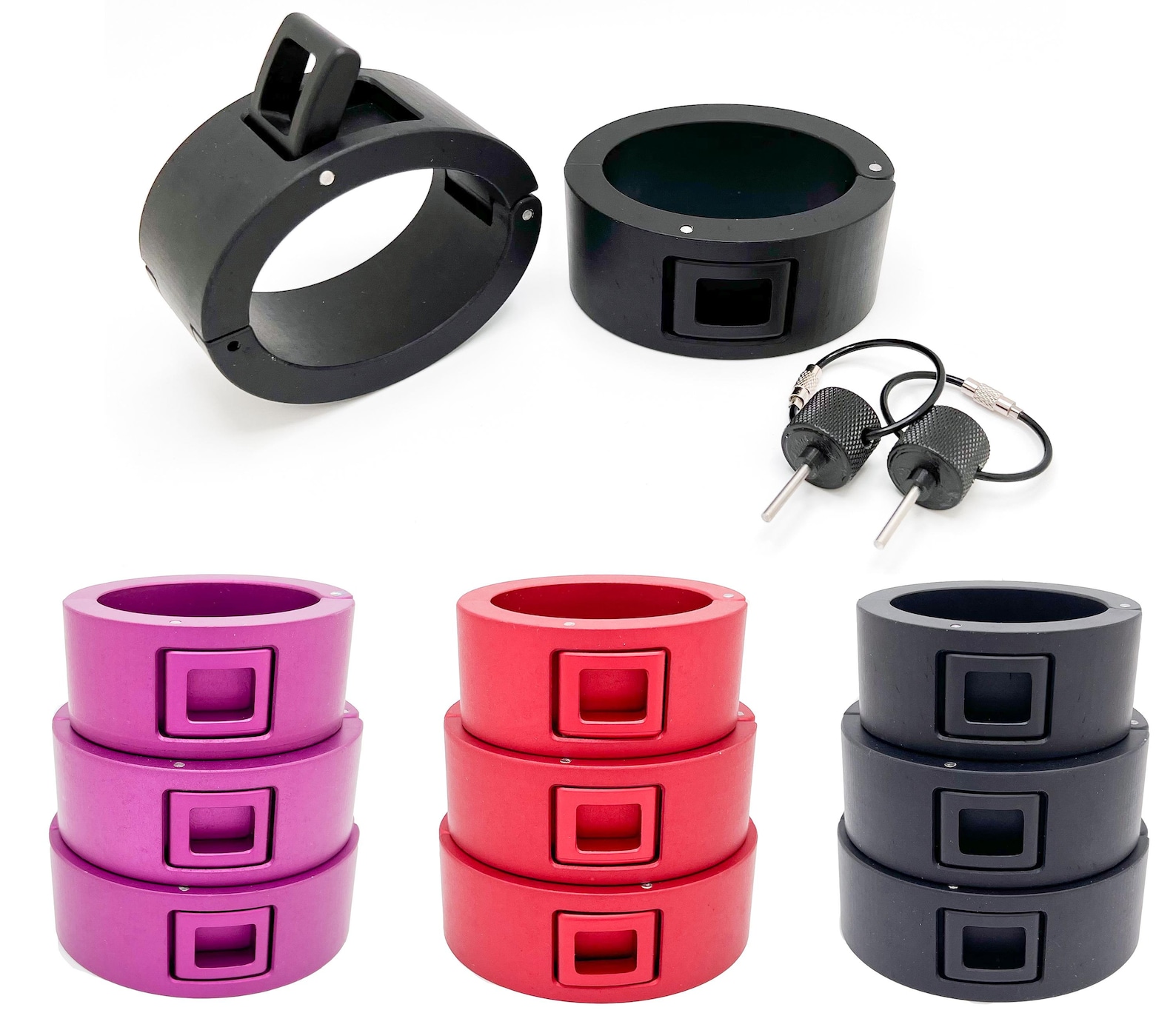 Metal Bondage Dungeon Shackle Set With Built in Lock - Etsy