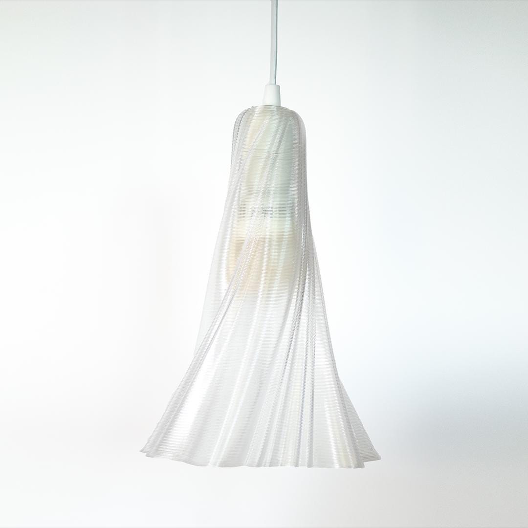 Yashi Lamp, Sustainable 3D Printed Lamp, Recycled PETG Lamp, Decorative ...