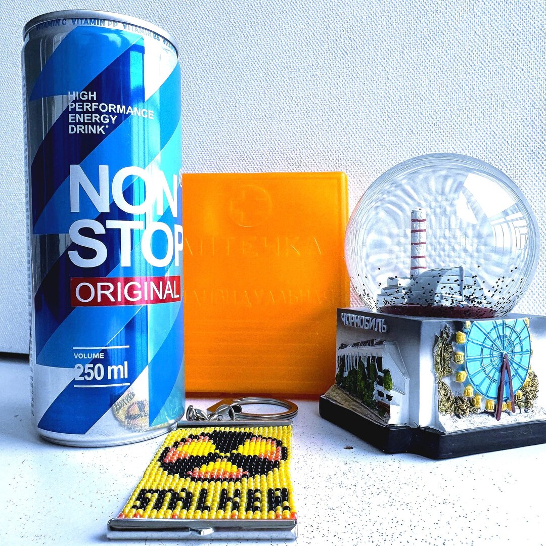STALKER Fan Kit: Chernobyl Snow Globe, Keychain & First Aid - Etsy