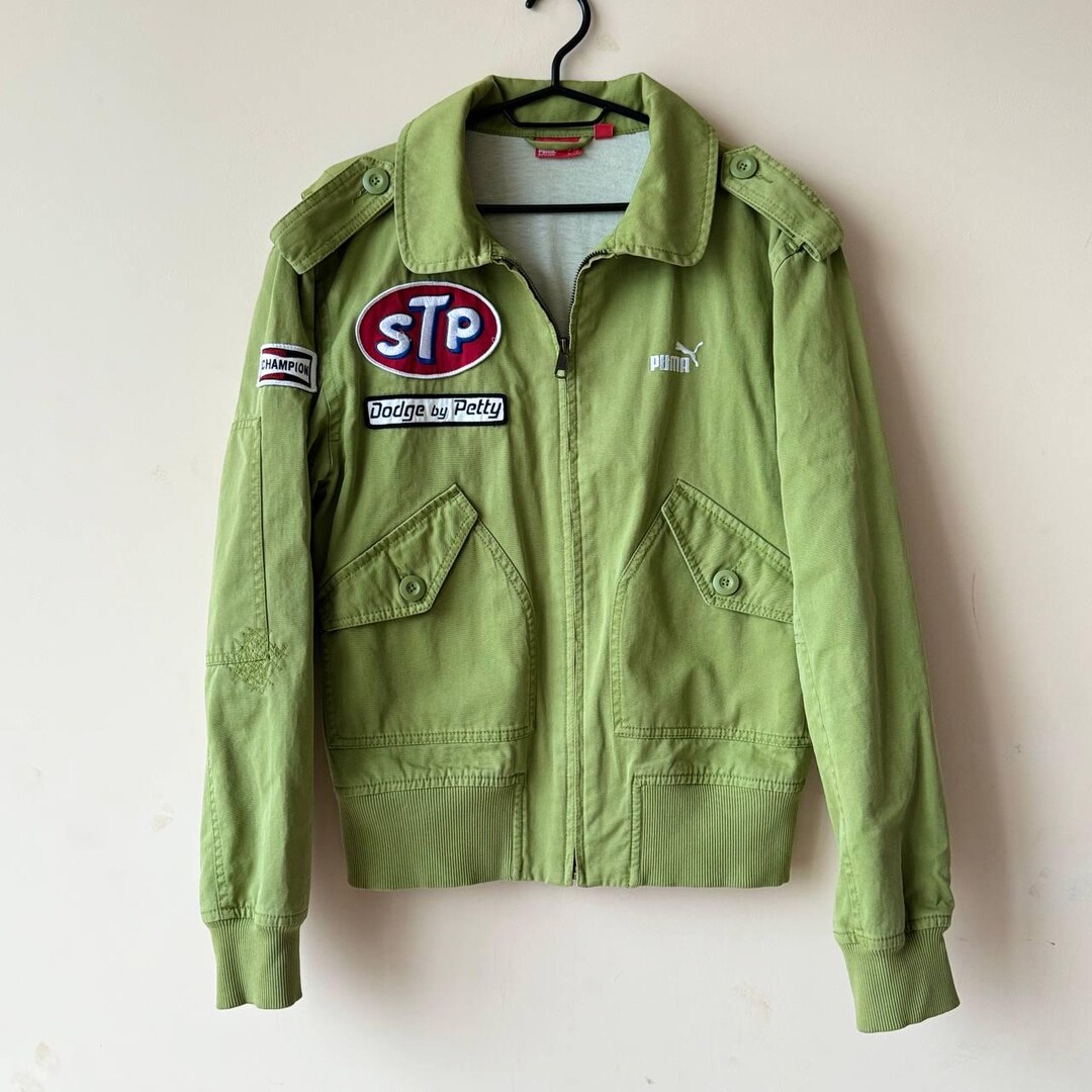 Rare Puma Dodge by Richard Petty STP Racing Nascar Jacket Size S - Etsy