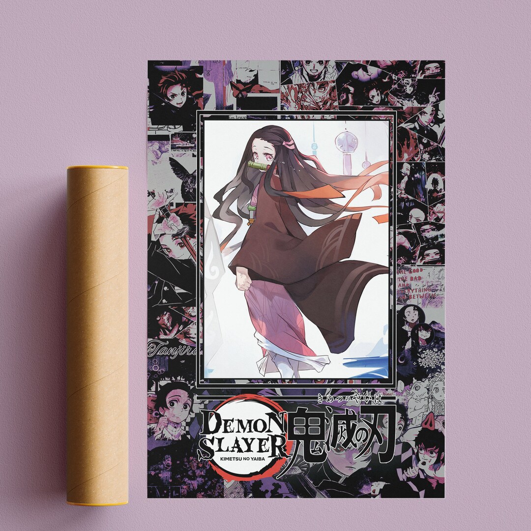 Anime Gifts Demon Poster Blade of Demon Destruction Poster Demon Anime ...