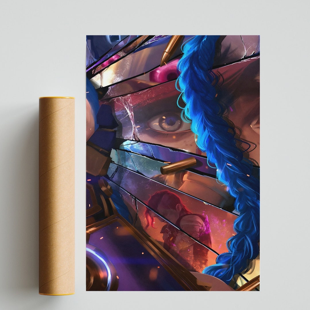Arcane Poster League of Legends Poster Arcane 2021 Poster Print Arcane ...