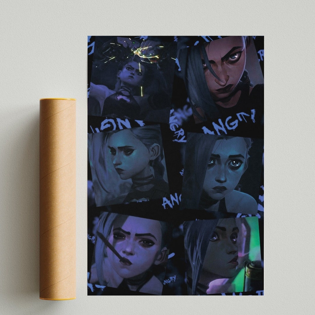 Arcane Poster League of Legends Poster Arcane 2021 Poster Print Arcane ...