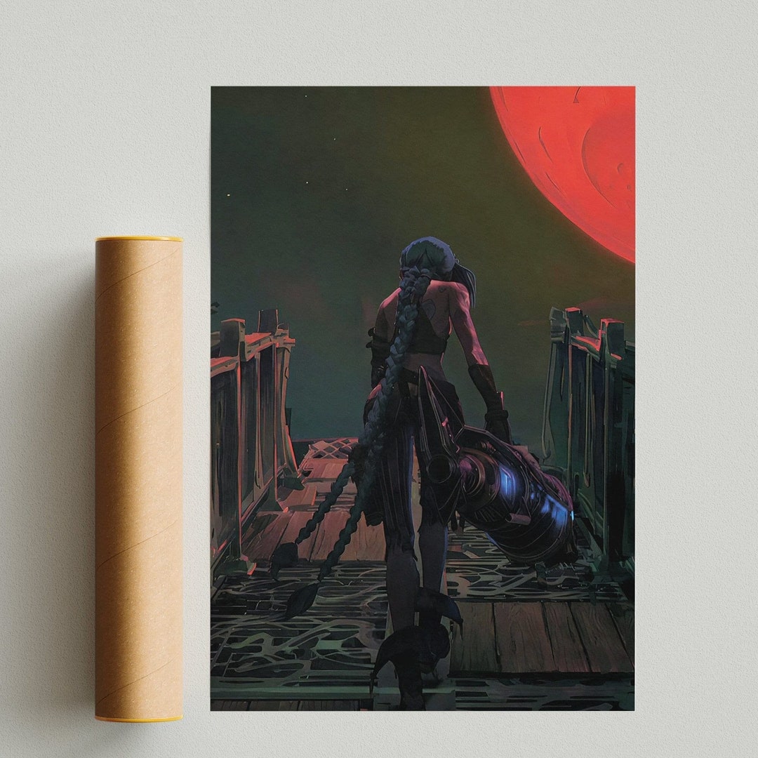 Arcane Poster League of Legends Poster Arcane 2021 Poster Print Arcane ...