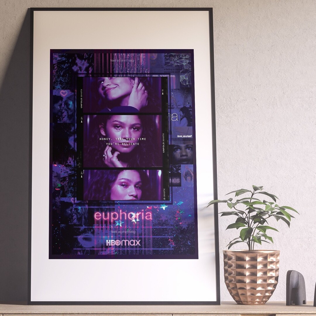 Euphoria Poster Euphoria TV Show Poster Euphoria Print Wall Art ...