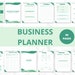 Printable Business Planner Template for Business Owners Digital ...