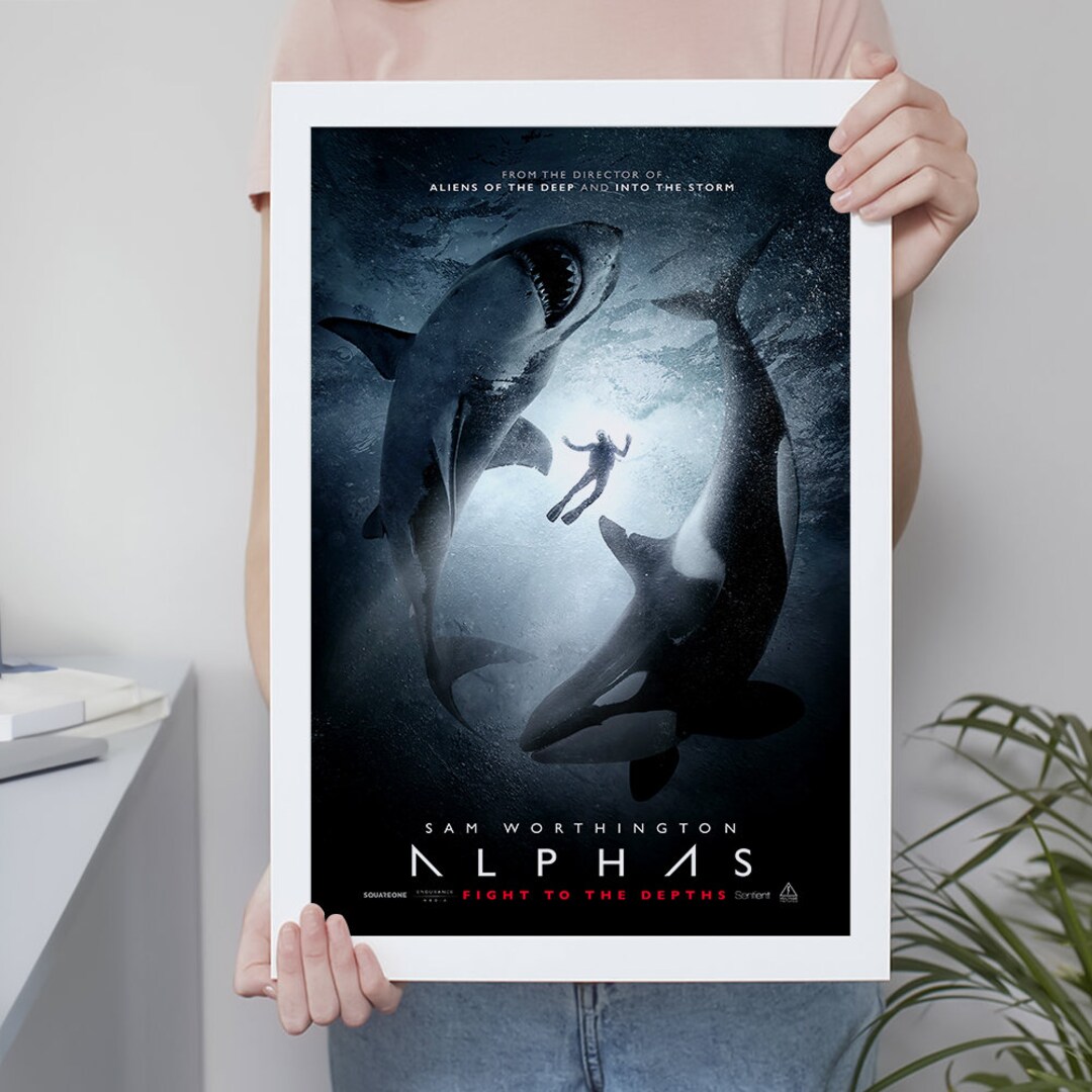 Alphas Movie Poster, Unique Movie Poster Wall Art, Gift for Movie ...