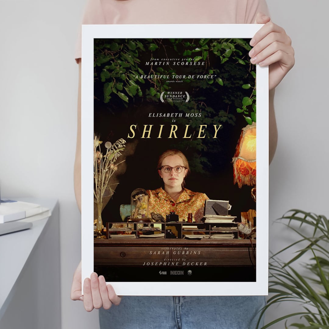 Shirley Movie Poster, Unique Movie Poster Wall Art, Gift for Movie ...