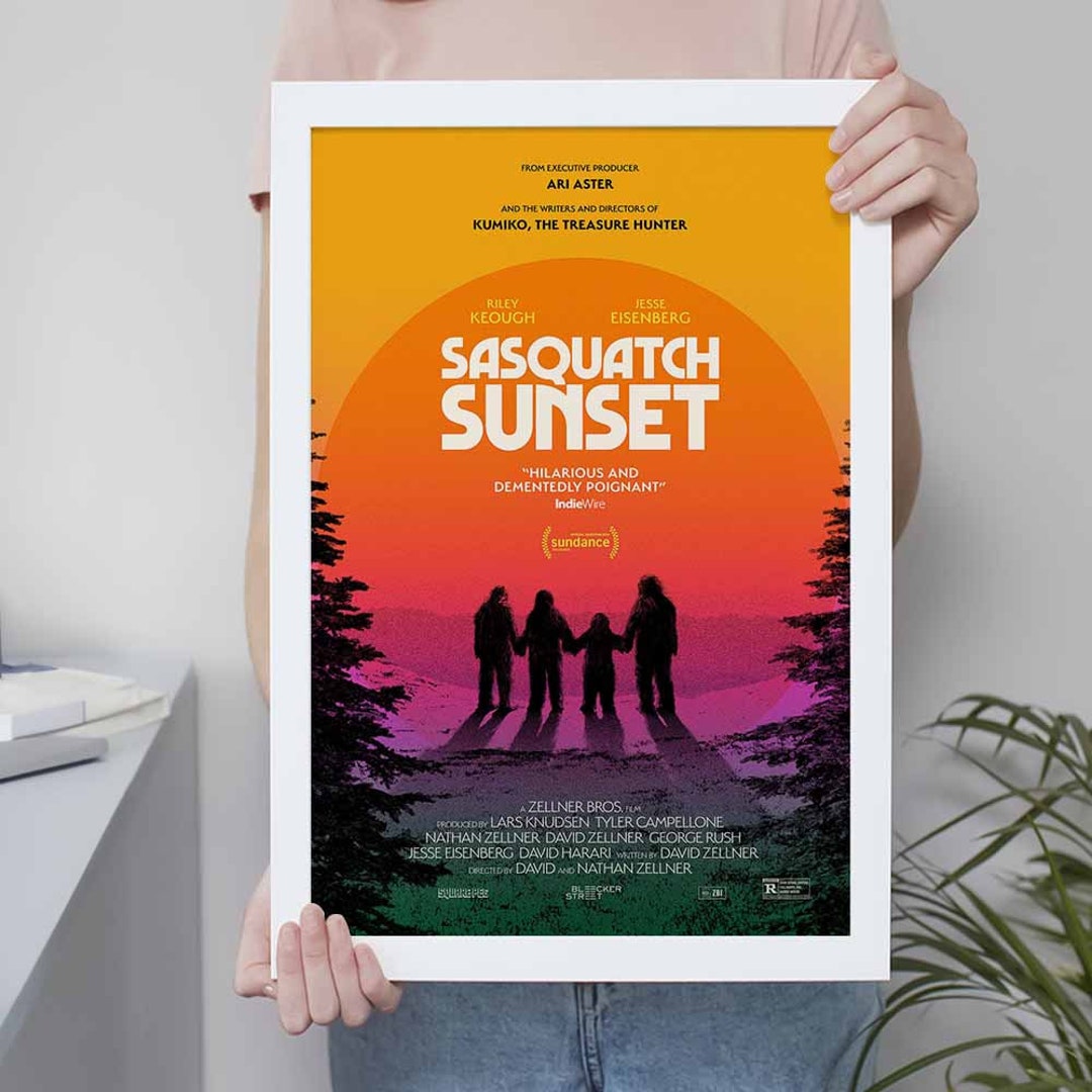 Sasquatch Sunset Movie Poster, Unique Movie Poster Wall Art, Gift for ...