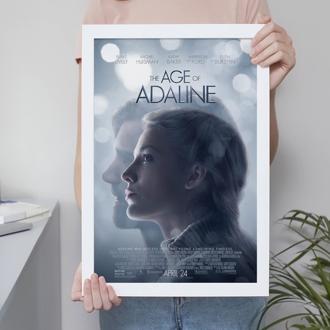 The Age of Adaline Movie Poster, Unique Movie Poster Wall Art, Gift for ...