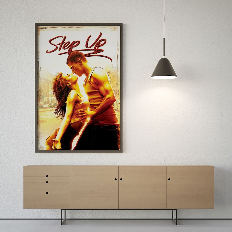 Step up Movie Poster, Unique Movie Poster Wall Art, Gift for Movie ...