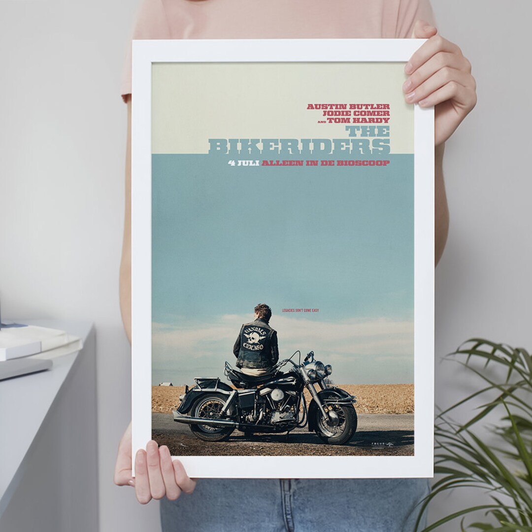 The Bikeriders Movie Poster, Unique Movie Poster Wall Art, Gift for ...