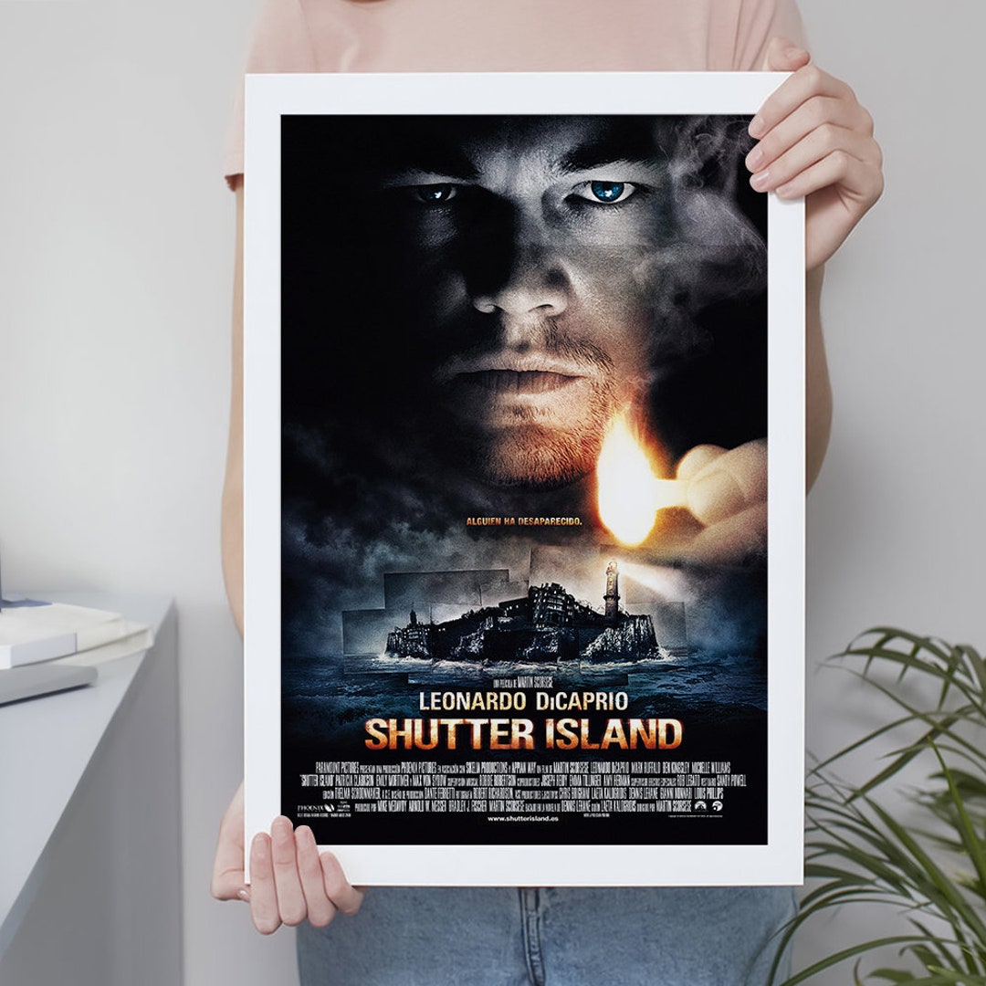Shutter Island Movie Poster, Unique Movie Poster Wall Art, Gift for Movie Lovers, Room Decor ...