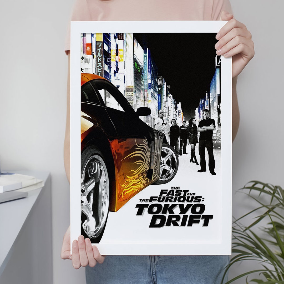 The Fast and the Furious Tokyo Drift Movie Poster, Unique Movie Poster ...
