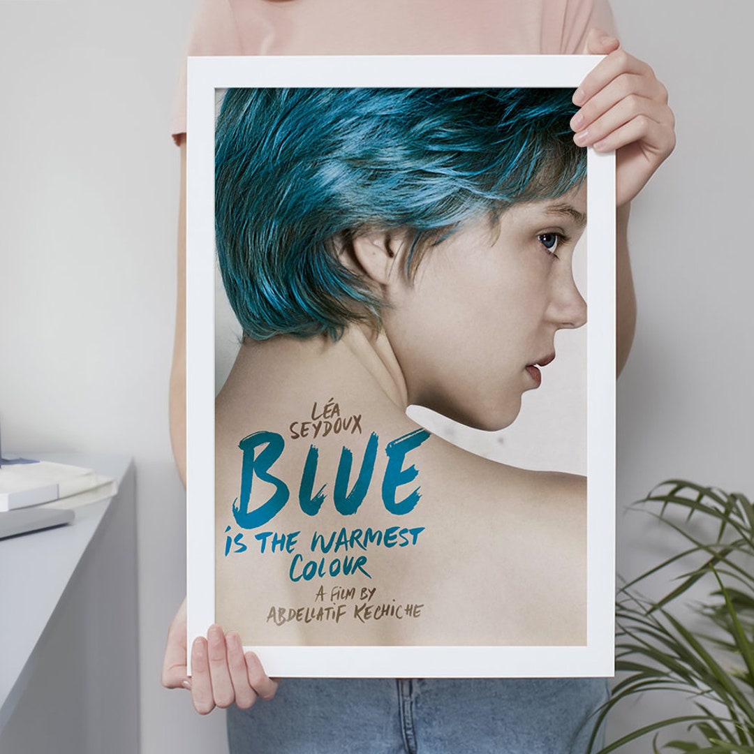 Blue is the Warmest Color Movie Poster, Unique Movie Poster Wall Art ...