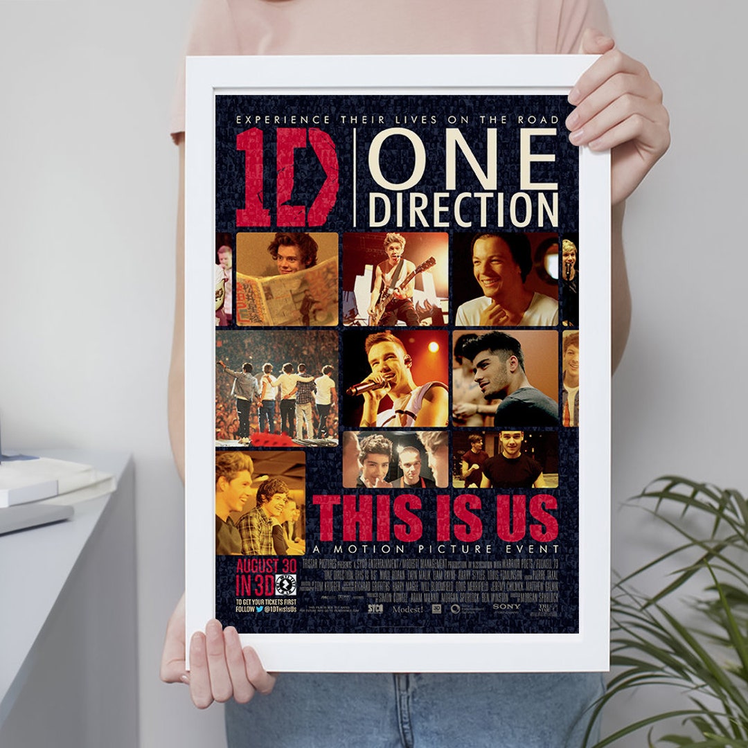One Direction This is Us Movie Poster, Unique Movie Poster Wall Art ...