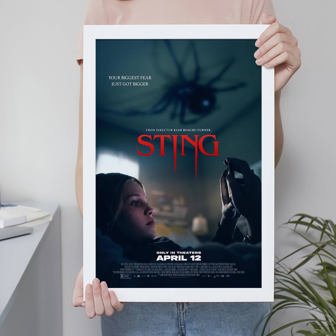 Sting Movie Poster, Unique Movie Poster Wall Art, Gift for Movie Lovers ...