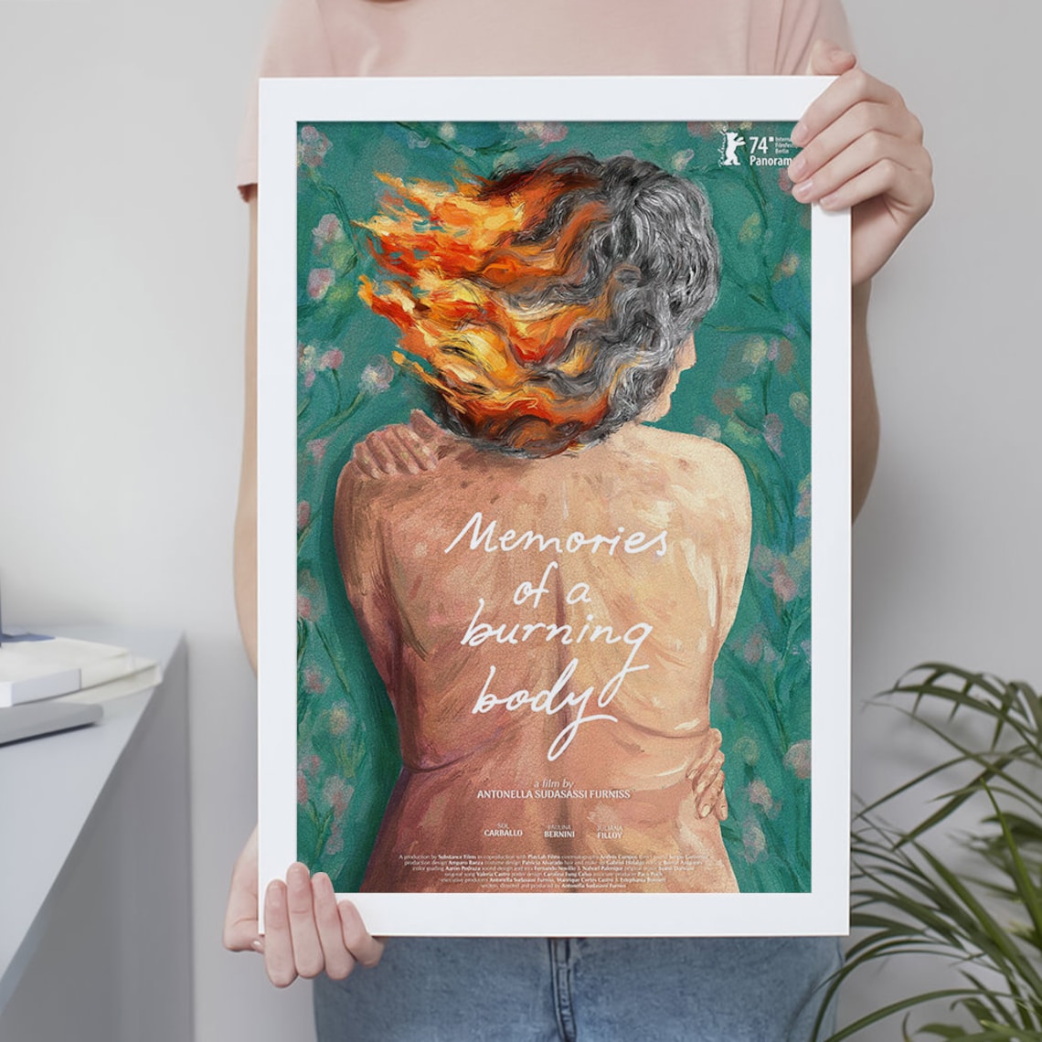 Memories of A Burning Body Movie Poster, Unique Movie Poster Wall Art ...