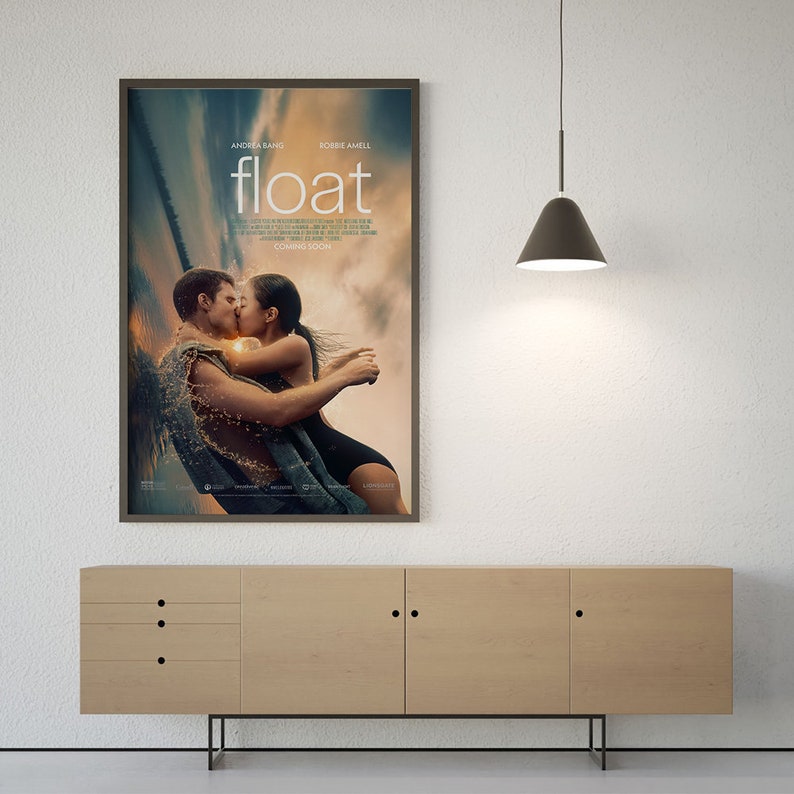 Float Movie Poster, Unique Movie Poster Wall Art, Gift for Movie Lovers ...