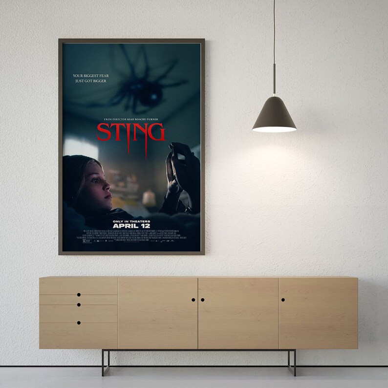 Sting Movie Poster, Unique Movie Poster Wall Art, Gift for Movie Lovers ...