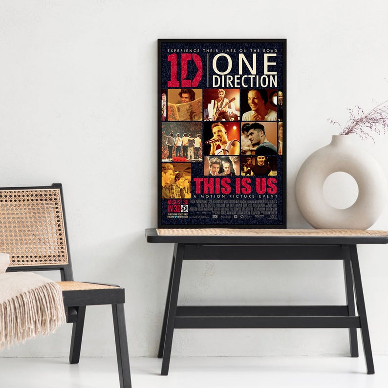 One Direction This is Us Movie Poster, Unique Movie Poster Wall Art ...