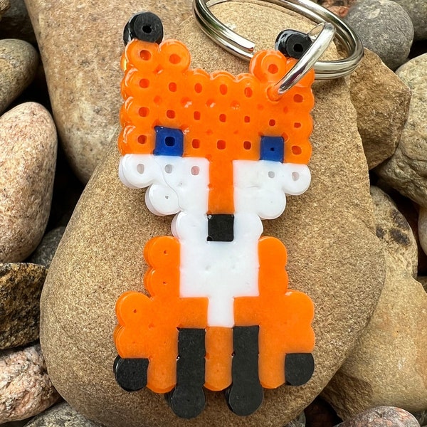 Perler Bead Keychain - Etsy