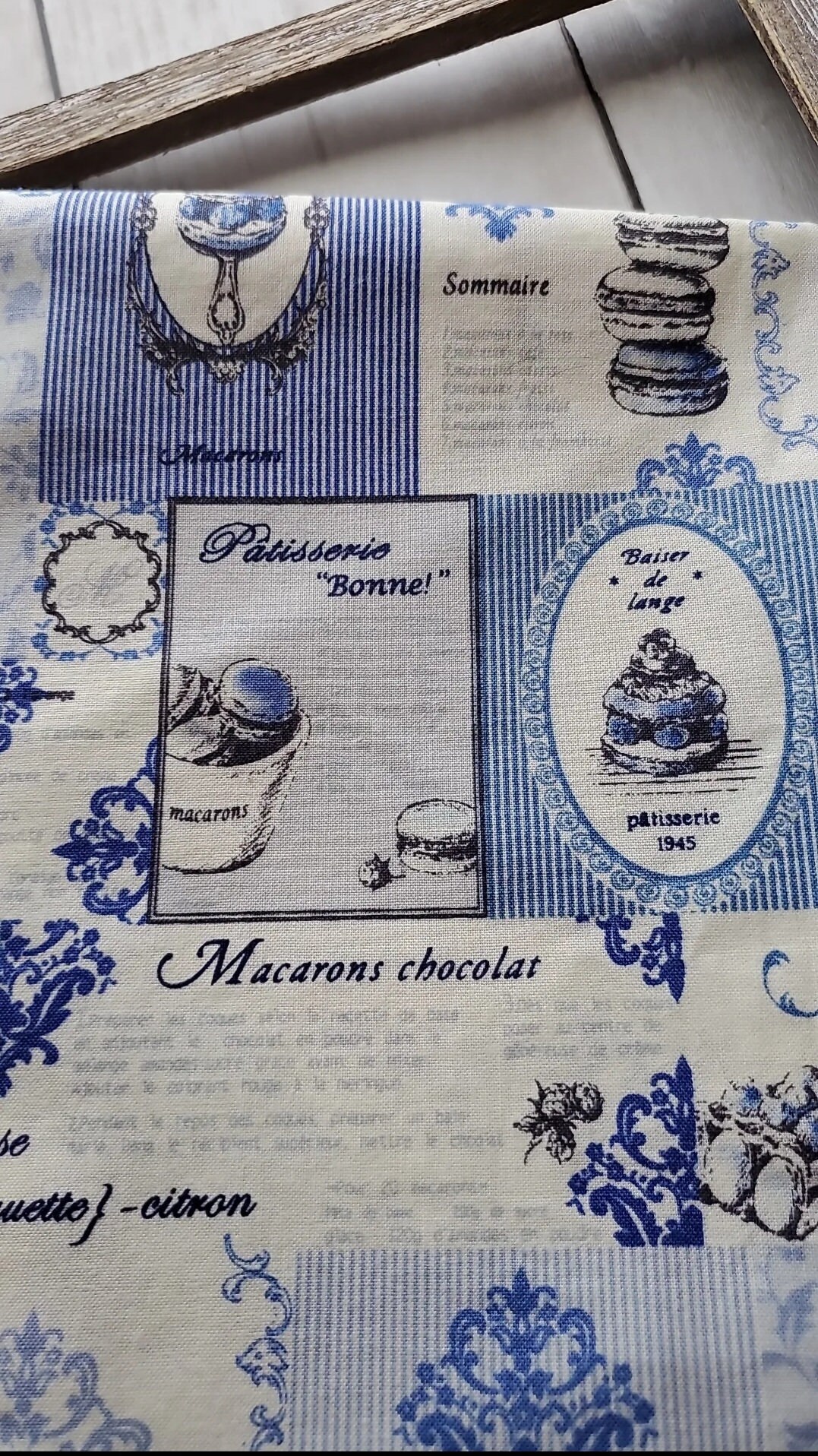 Yuwa/ Japanese Print Fabric Macrons - Etsy