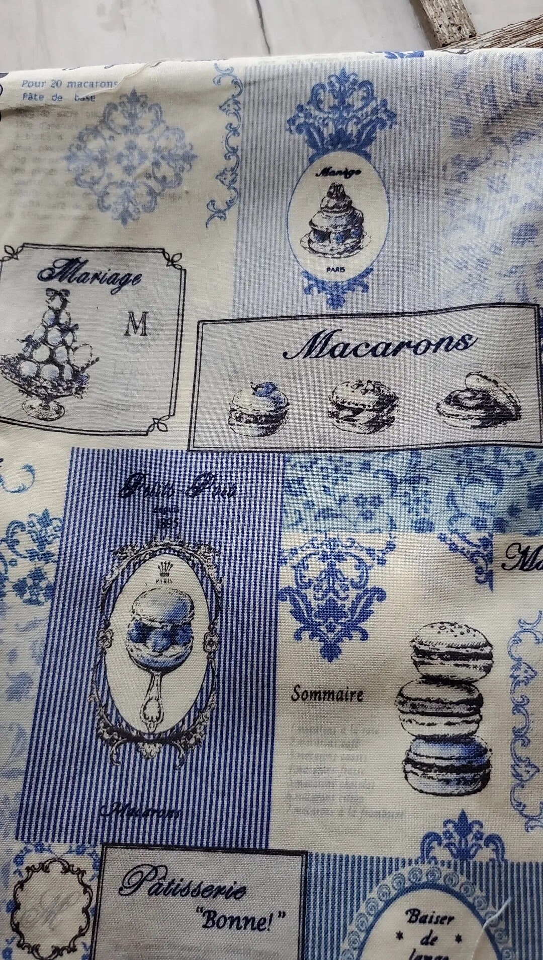 Yuwa/ Japanese Print Fabric Macrons - Etsy