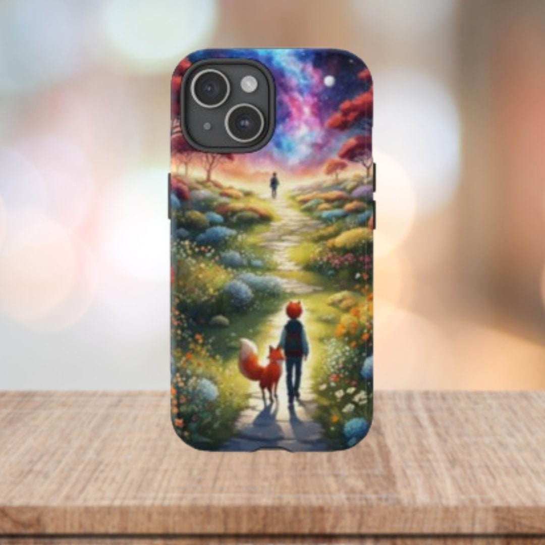 Anime Boy With Fox Phone Case, iPhone Case, Samsung Galaxy Case, Google ...