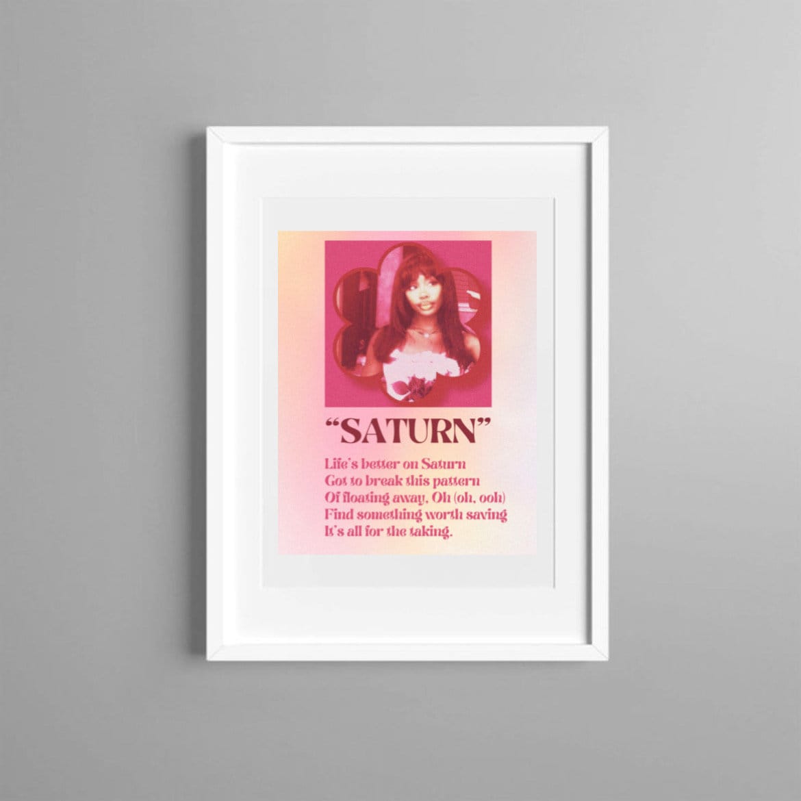 SATURN by SZA Wall Art Digital Print and Digital Design - Etsy