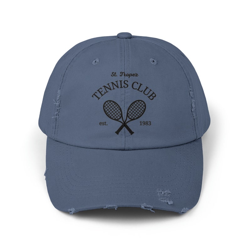 St Tropez Tennis Club Dad Hat, Tennis Lover Gift, Sports Club Cap ...