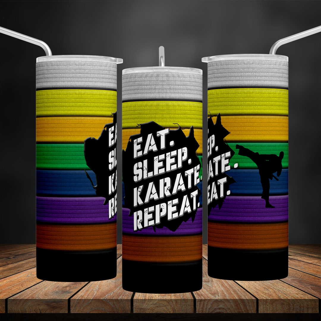 Karate Tumbler Wrap PNG: Martial Arts Gift (digital File) - Etsy