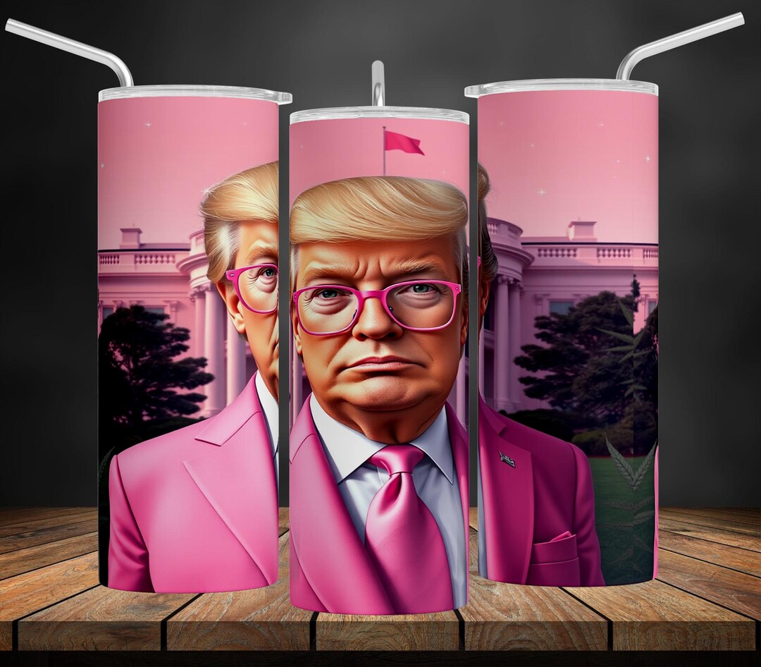 Trump 2024 Tumbler Wrap Make America Great Again PNG Seamless ...