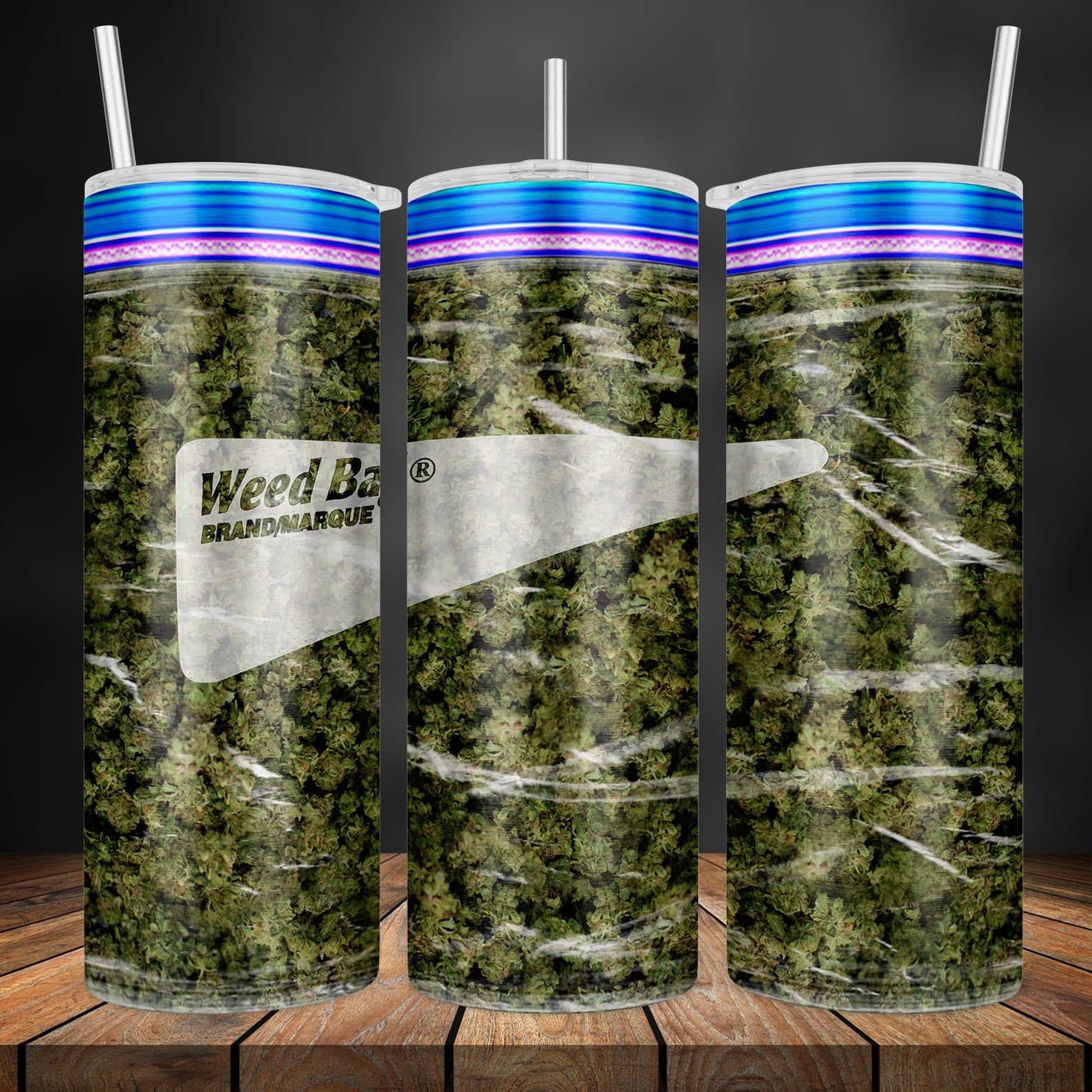 420 Weed Tumbler Wrap PNG, Bag of Weed 20oz Tumbler PNG, Funny Pot Head ...