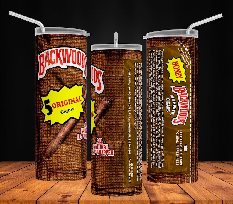 420 Weed Stoner Tumbler Wrap, Backwoods Wrapper 20oz Tumbler Design ...