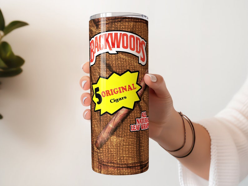 420 Weed Stoner Tumbler Wrap, Backwoods Wrapper 20oz Tumbler Design ...
