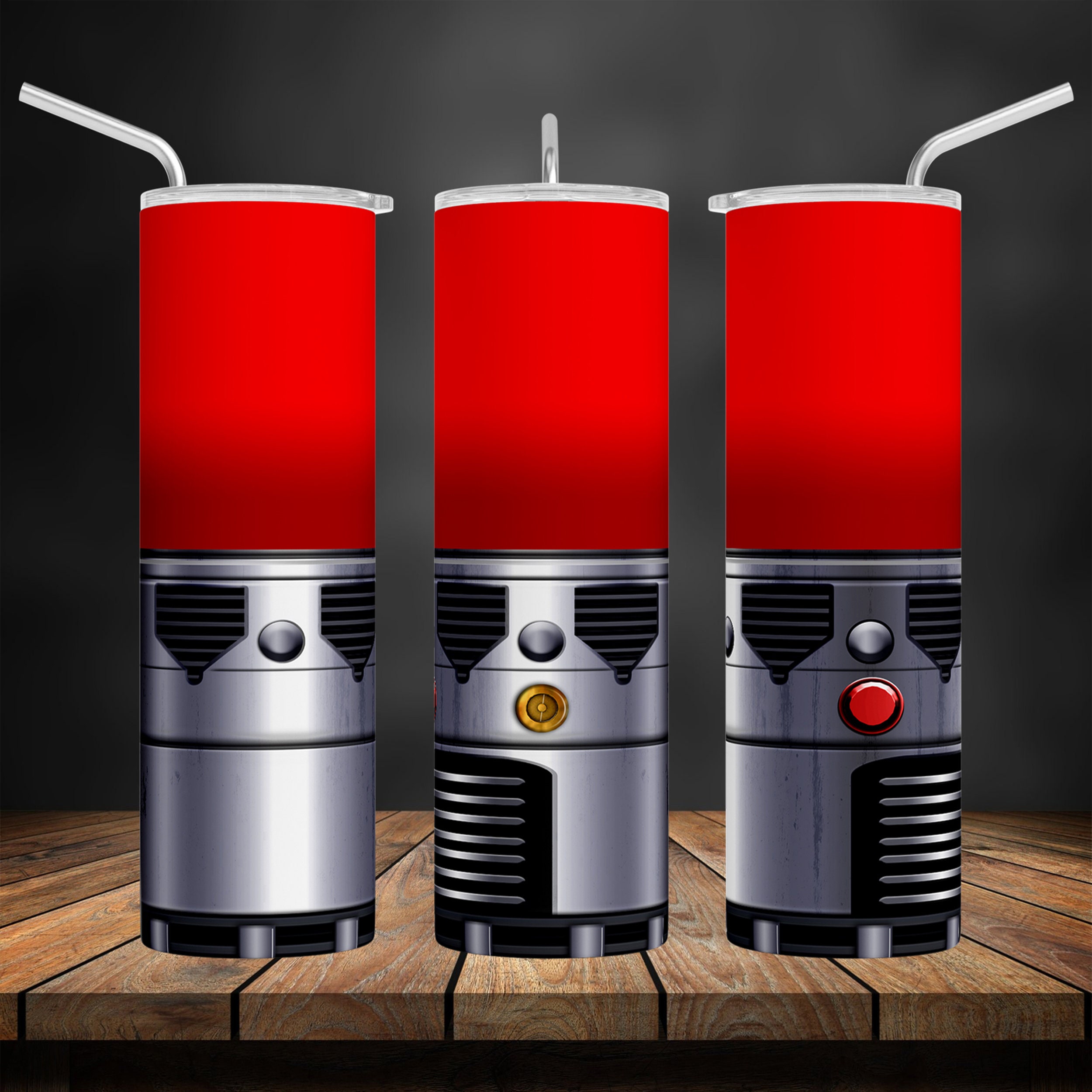 Lightsaber Tumbler Wrap: Star Wars Inspired Seamless PNG (digital ...