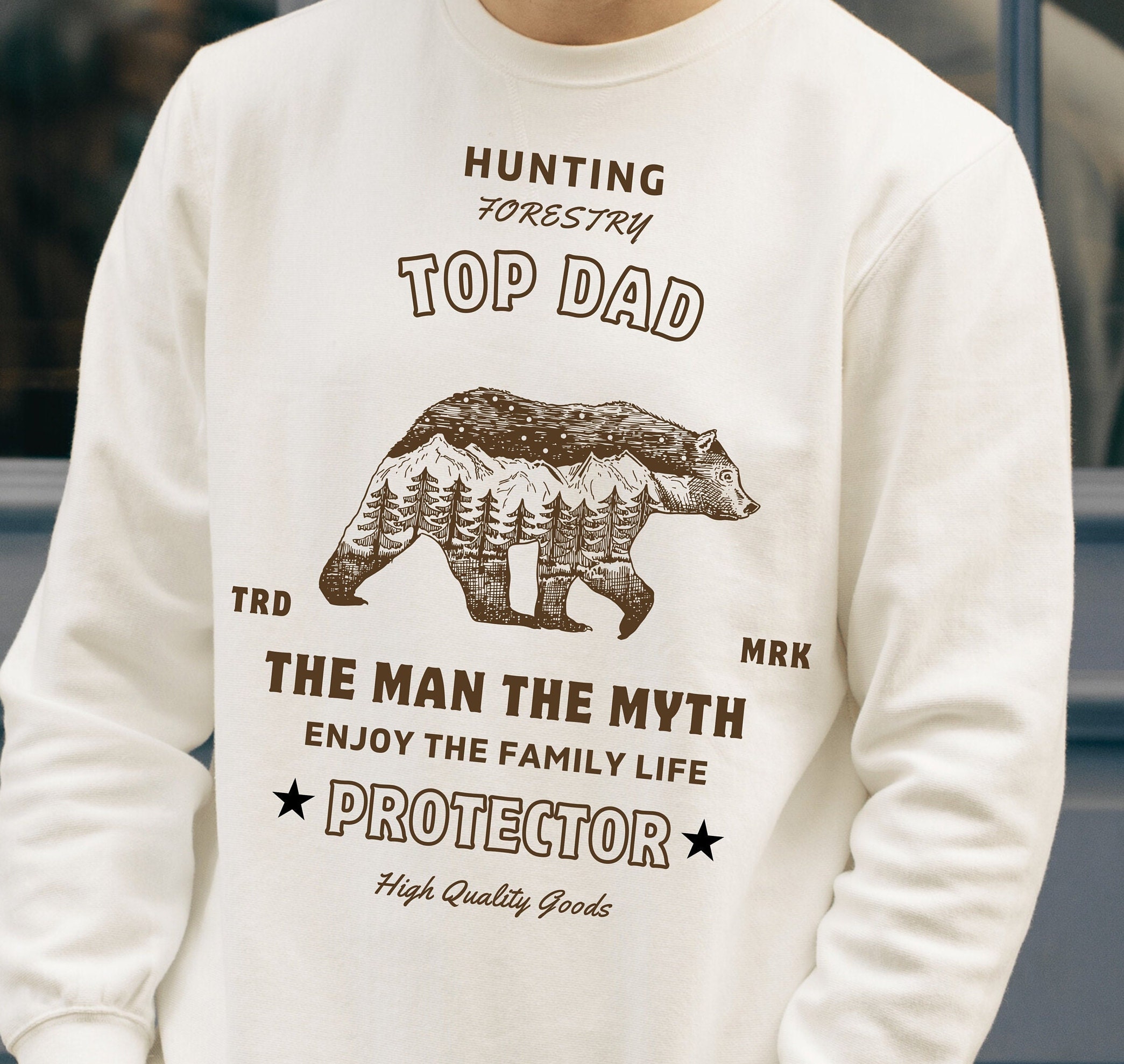 Top Dad Png Hunter Dad PNG Bear Png Hunting PNG Fathers Day Gift Dads ...