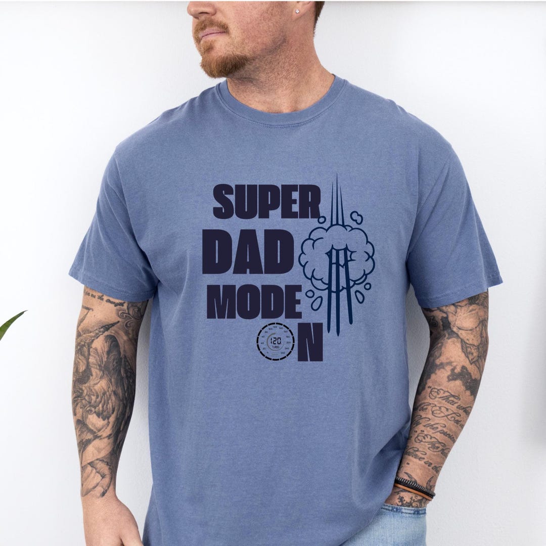 Retro Dad PNG Dad SVG Best Dad Ever SVG Super Dad Mode on Png Father's ...