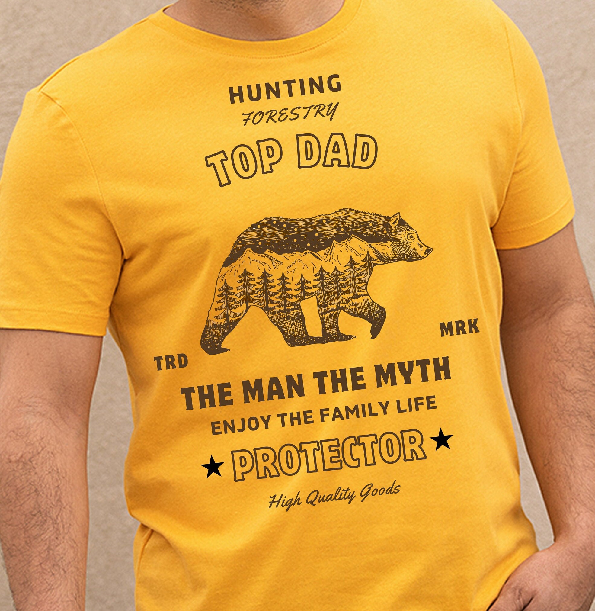 Top Dad Png Hunter Dad PNG Bear Png Hunting PNG Fathers Day Gift Dads ...