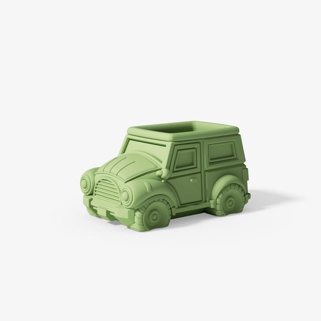 Boowan Nicole Vintage Off-road Car Plant Pot Concrete Silicone Mold - Etsy