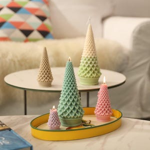 Christmas Tree Candle Mold, DIY Conical Candle Making - Etsy