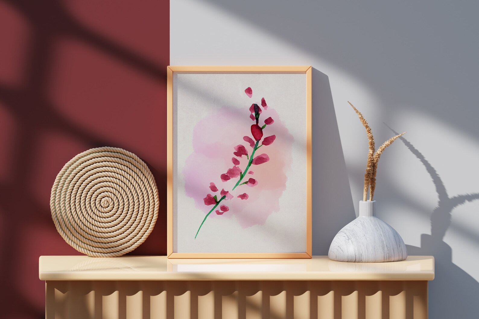 Watercolor Hyacinth Art, Plant Lover Gift, Printable Wall Art, Plant ...