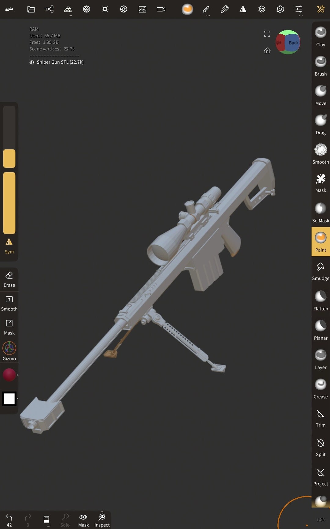 Classified Scaled 50 Cal Anti-tank Rifle - Etsy