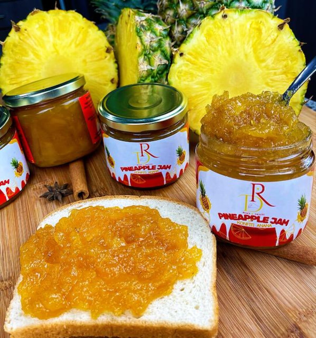 Handmade Authentic Haitian Konfiti Jam Chadèk Grapefruit and Anana ...