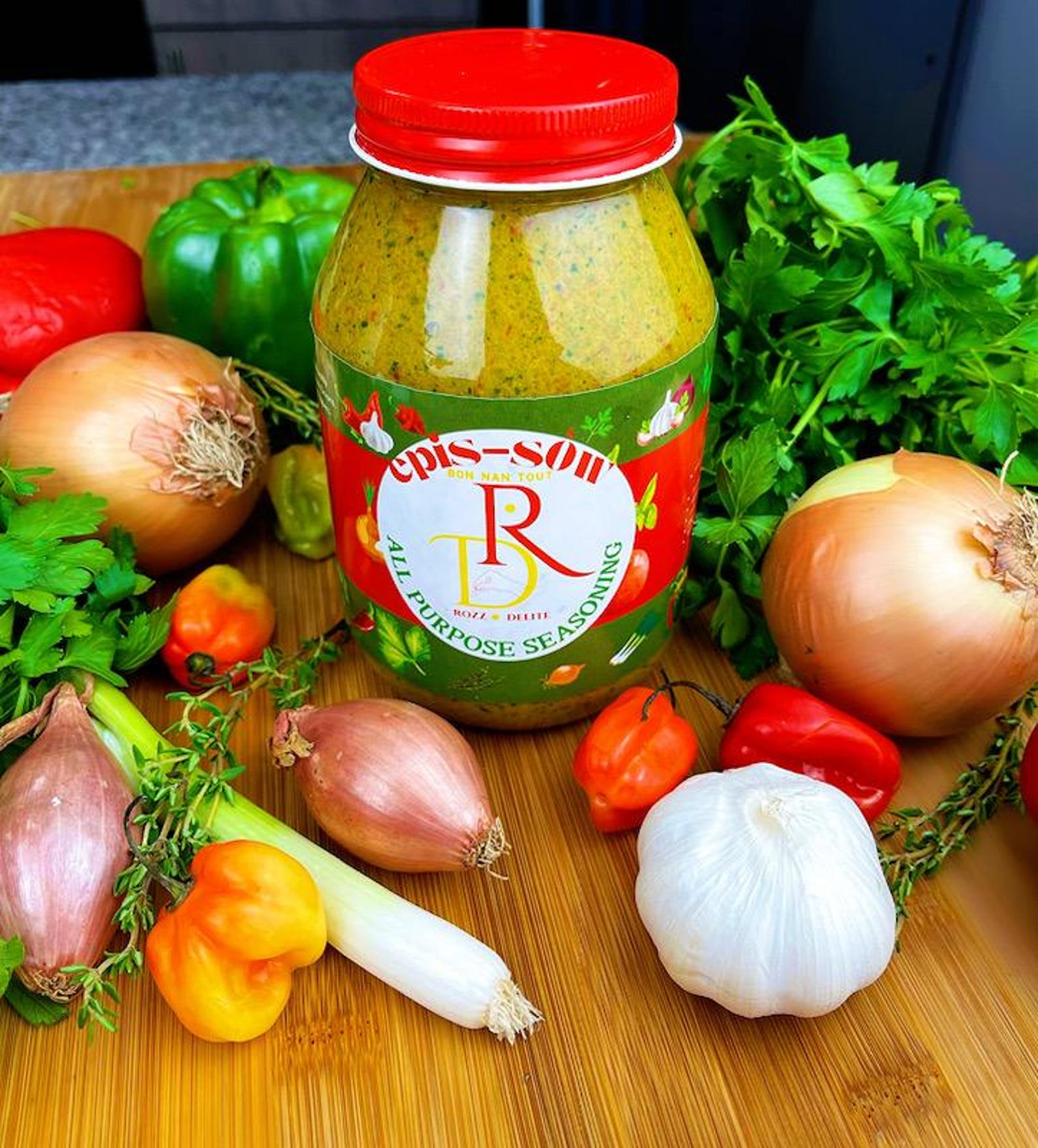 Freshly Made Haitian EPIS / All Purpose Seasoning. Bon Nan Tout! - Etsy