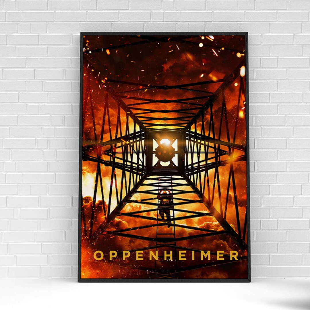 Oppenheimer Movie Poster, Customized Poster, Poster Art, High Quality ...