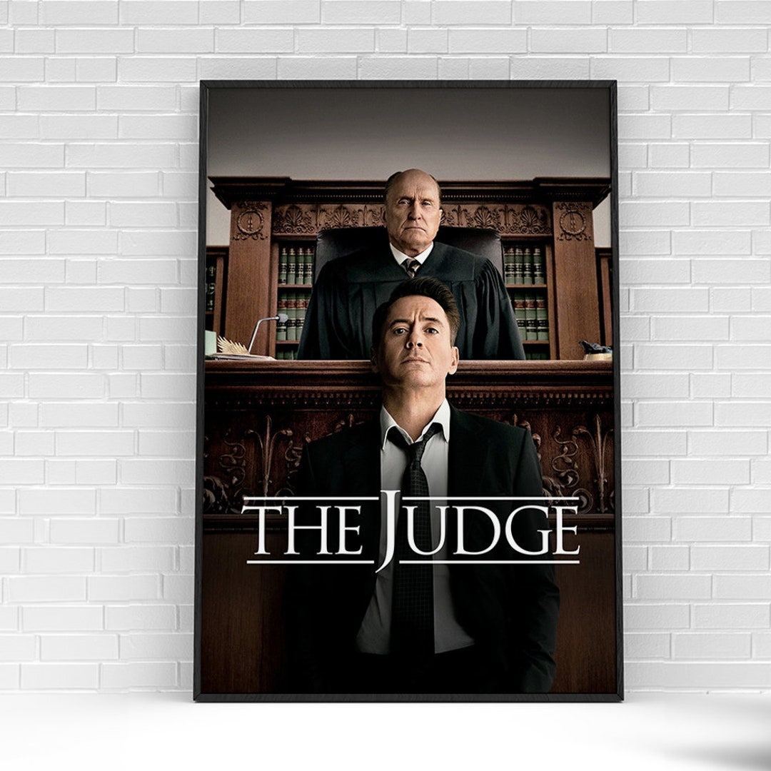 The Judge Movie Poster, Customized Poster, Poster Art, High Quality ...