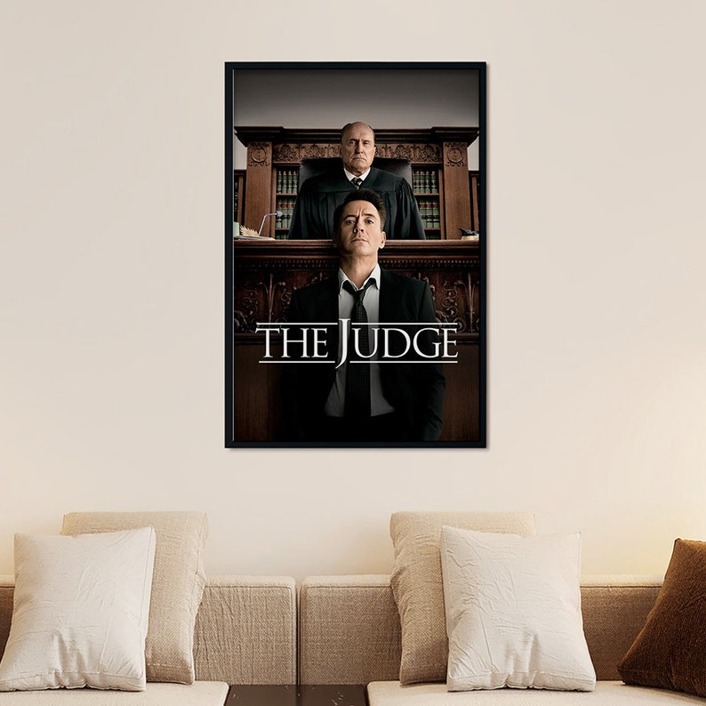 The Judge Movie Poster, Customized Poster, Poster Art, High Quality ...