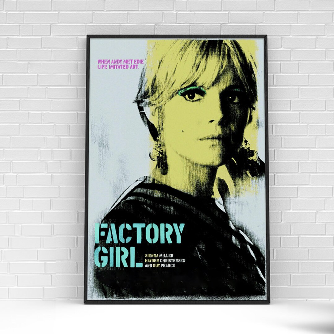 Factory Girl Movie Flyer Poster, Customized Poster, Poster Art, High ...
